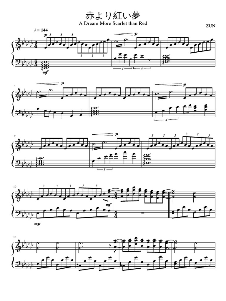 Touhou 6 EoSD Complete OST | PDF