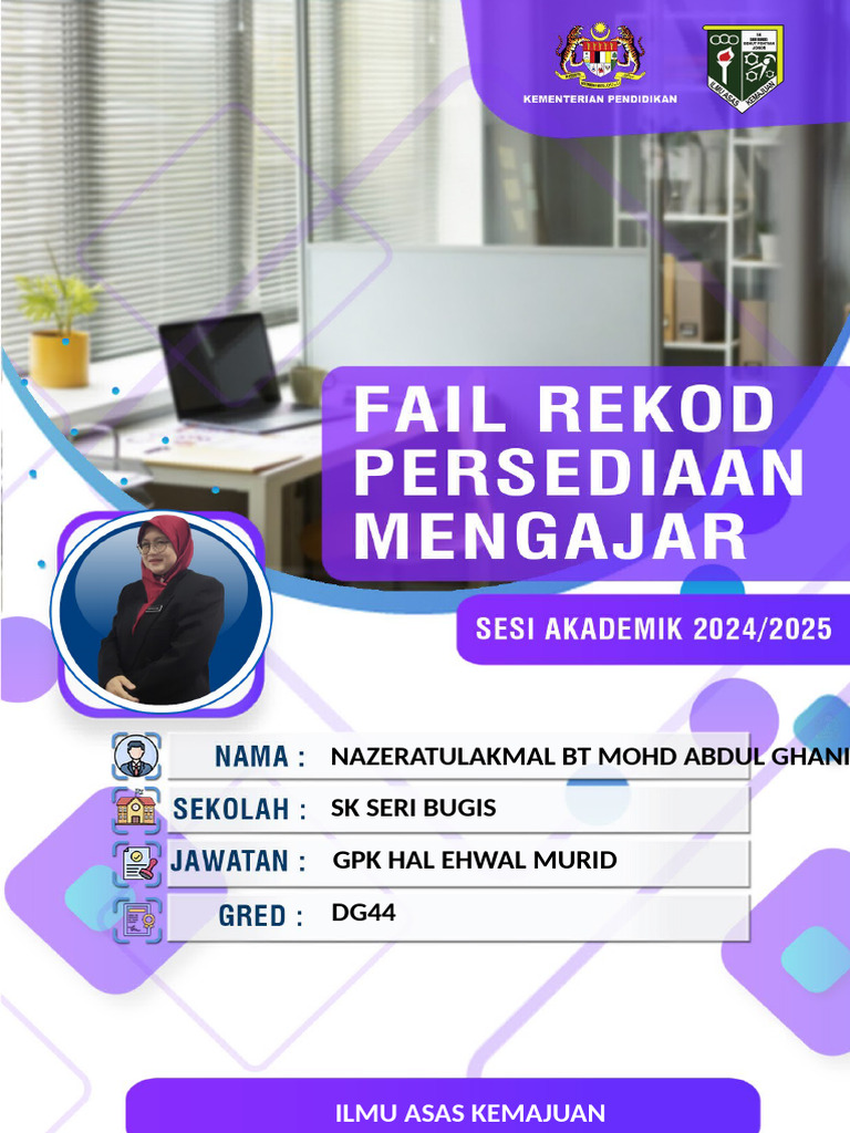 Fail Rekod Persedian Mengajar 2024-2025 Edisi Umum Kump B | PDF
