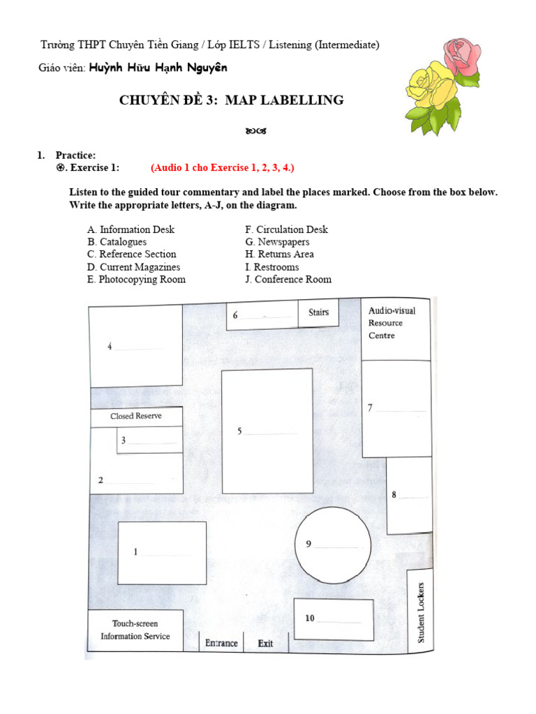 Handout (Map Labbeling) | PDF