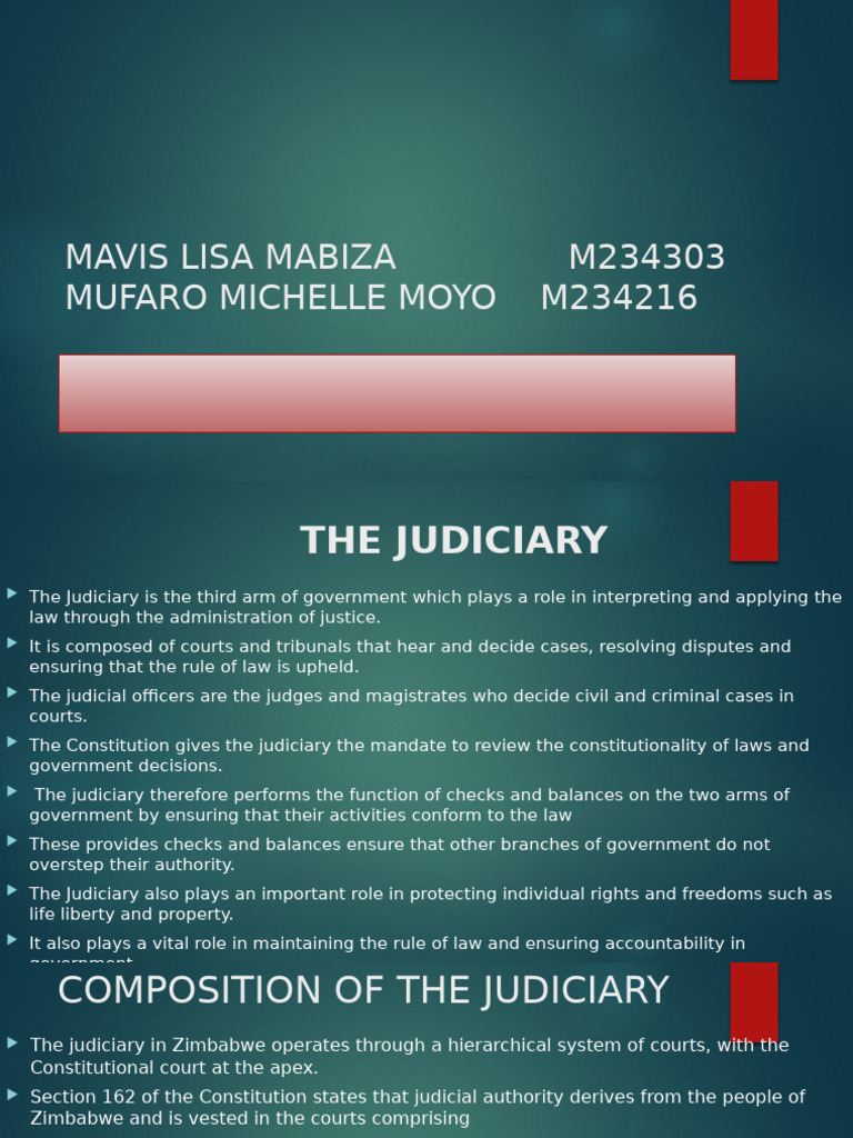 Judiciary 1 | PDF