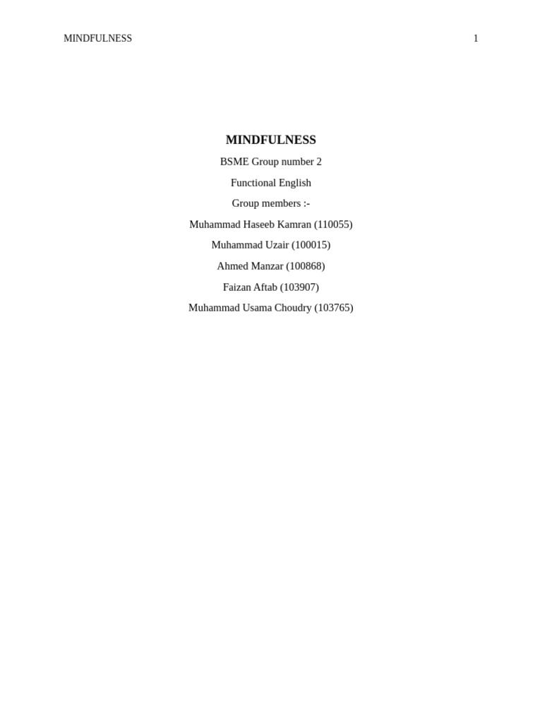 BSME Group 2 - Assignment1 | PDF