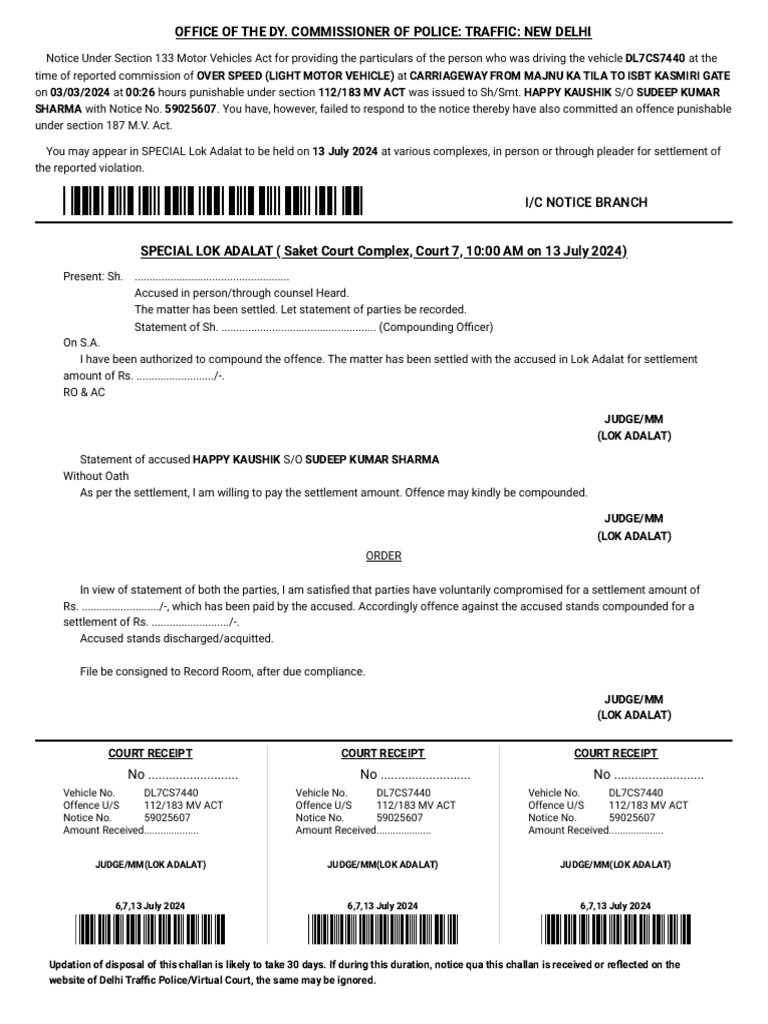 Notice 3 | PDF