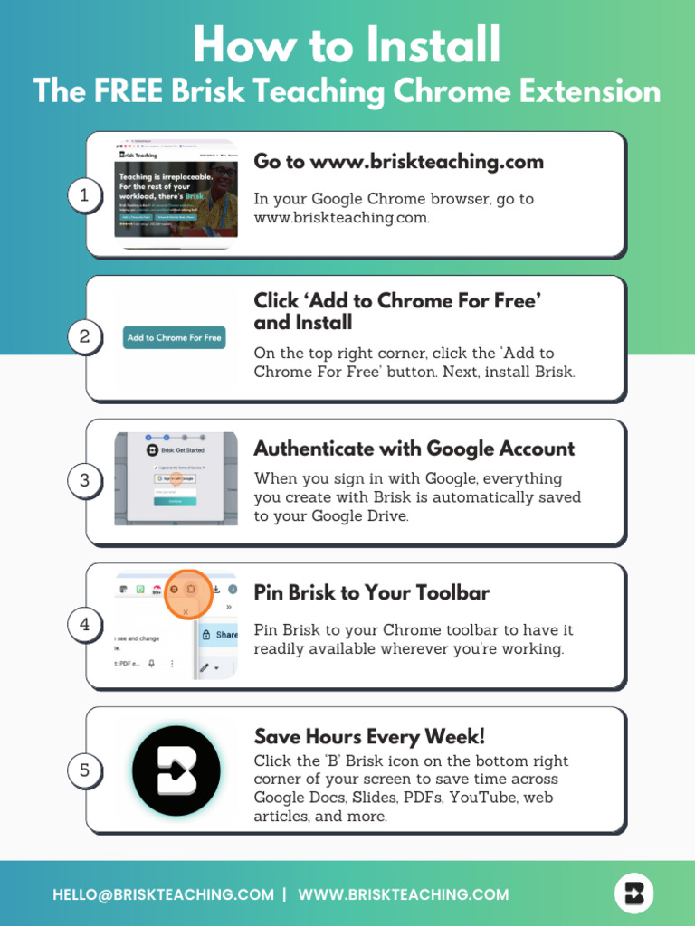 How To Install Brisk Teaching | PDF