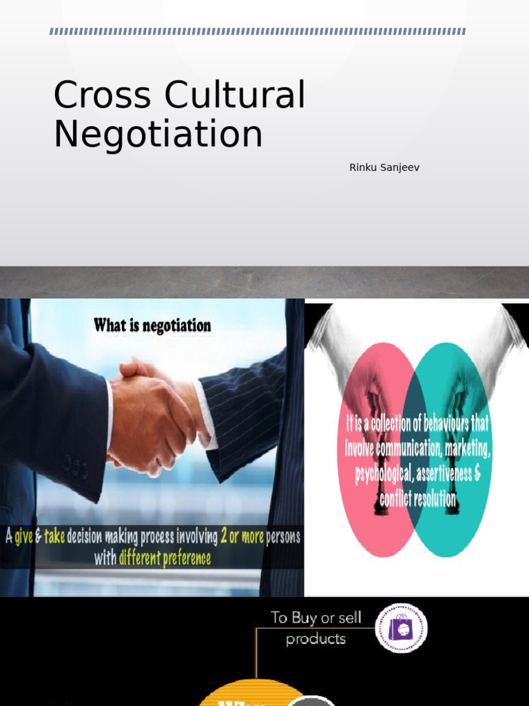 Cross Cultural Negotiation | PDF