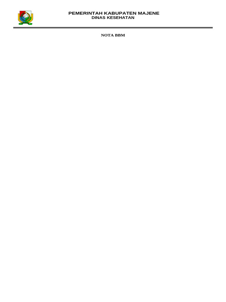 Nota Bensin Mida | PDF