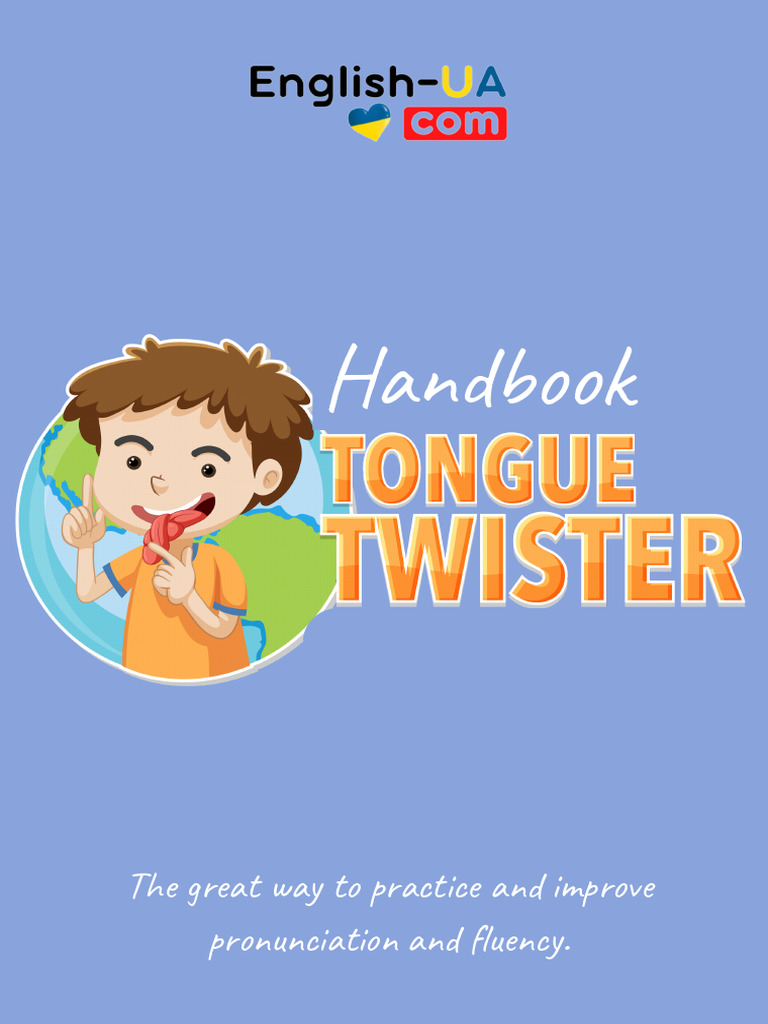 NEW Tongue Twister Handbook | PDF