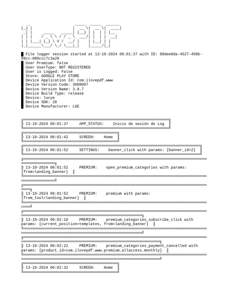 Logs | PDF
