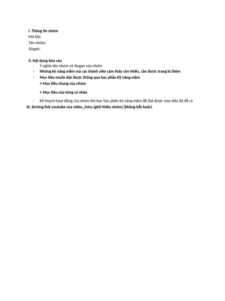 BTN1 - (Malop) - (Tennhom) - (Tennhomtruong) - GT Nhom | PDF