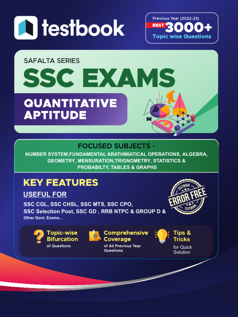 Sample PDF SSC Quant MCQ English 1709732395 | PDF