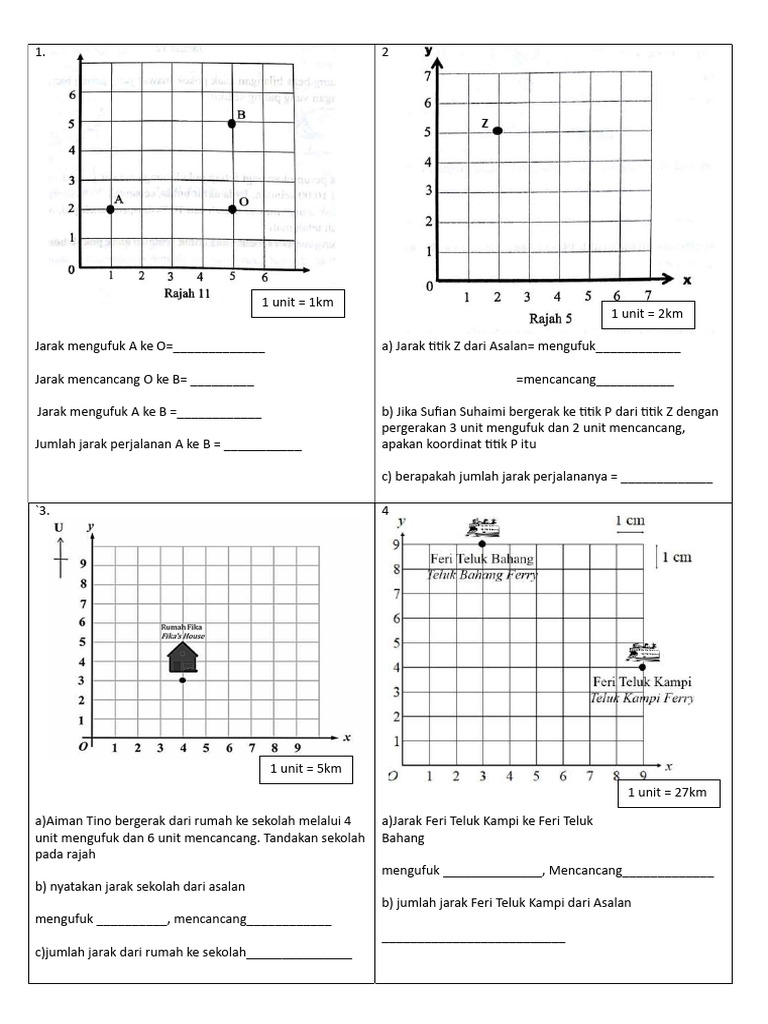 Latihan Koordinat | PDF