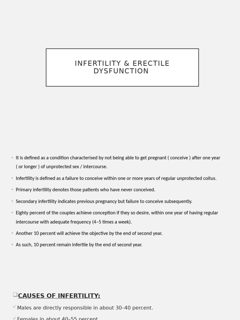 Infertility | PDF