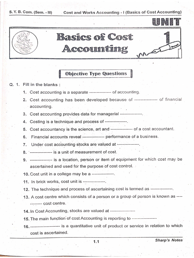 Costing | PDF