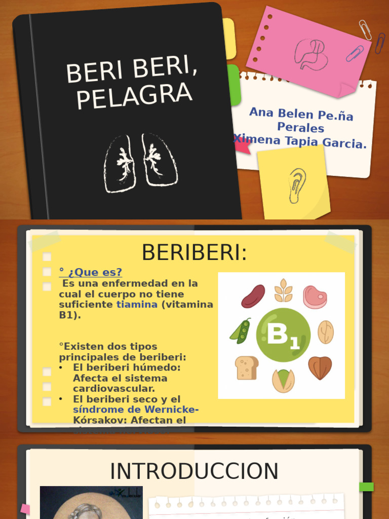 Beri Beri, Pelagra | PDF | Enfermedades y trastornos