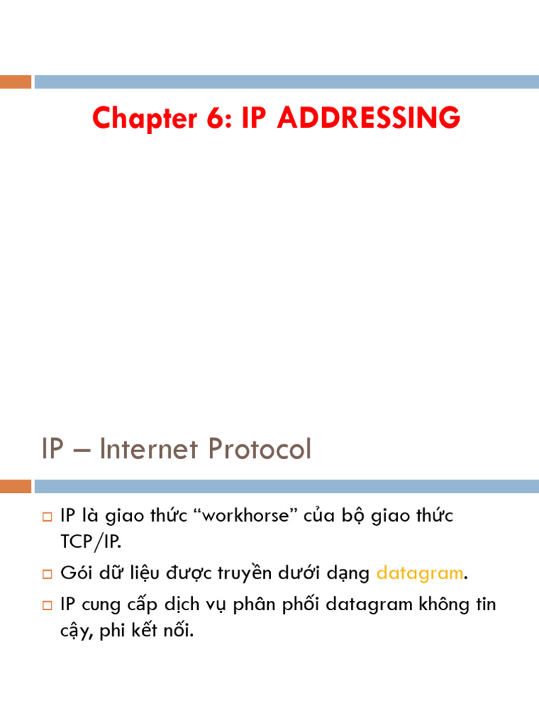 Chapter 6. IP addressing | PDF