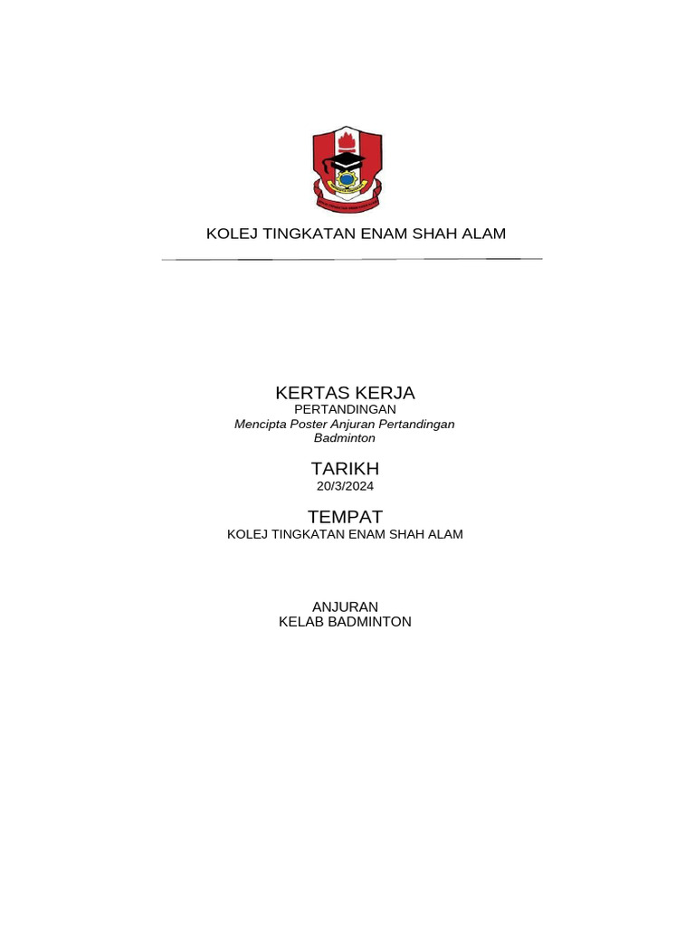 Kertas Kerja K4 - Poster | PDF