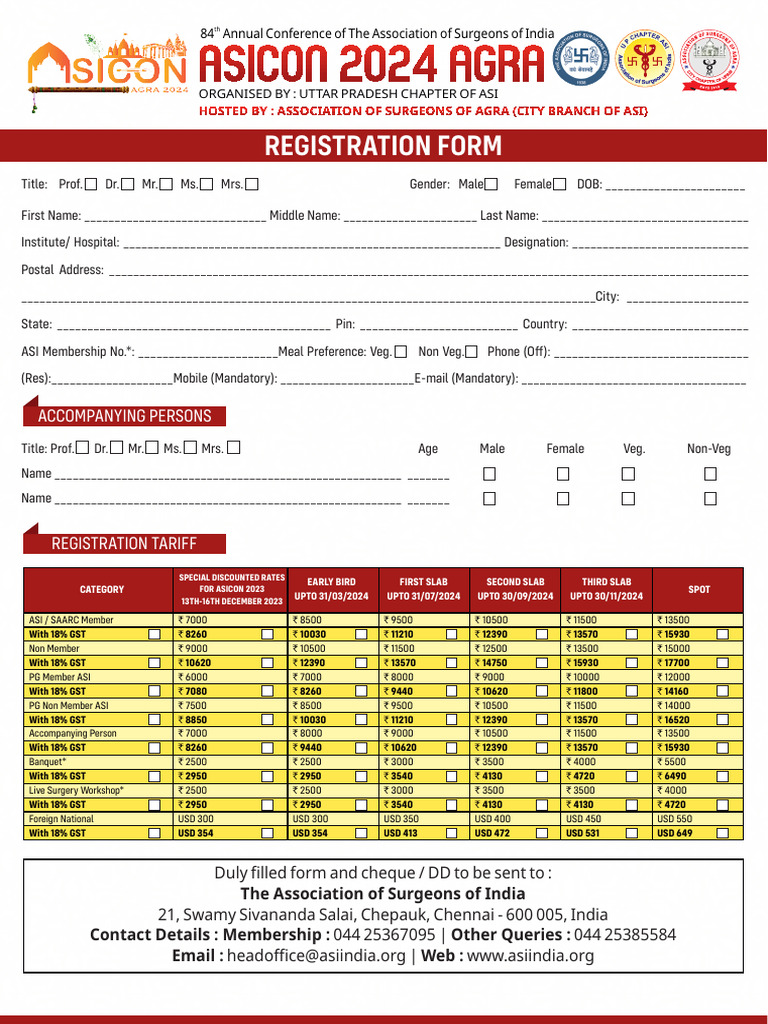 ASICON-2024-Registration-Form | PDF