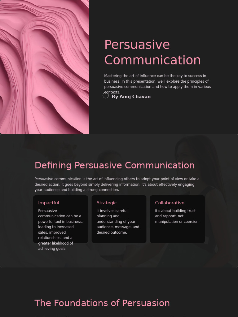 Persuasive Communication (1) | PDF