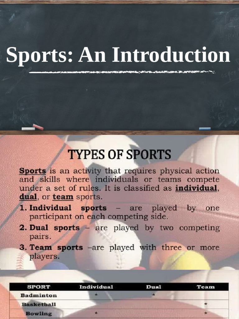 l4 Sports Introduction | PDF