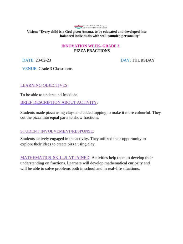 Innovation Activity | PDF