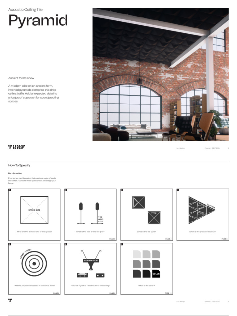 Turf Pyramid Cutsheet | PDF