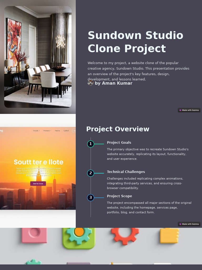 Sundown Studio Clone Project | PDF