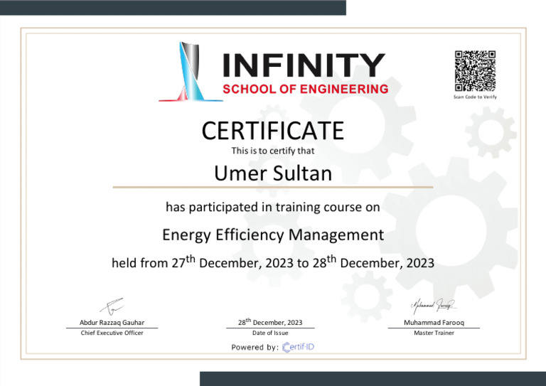 Energy Efficiency Management System - Umer Sultan - 145 | PDF