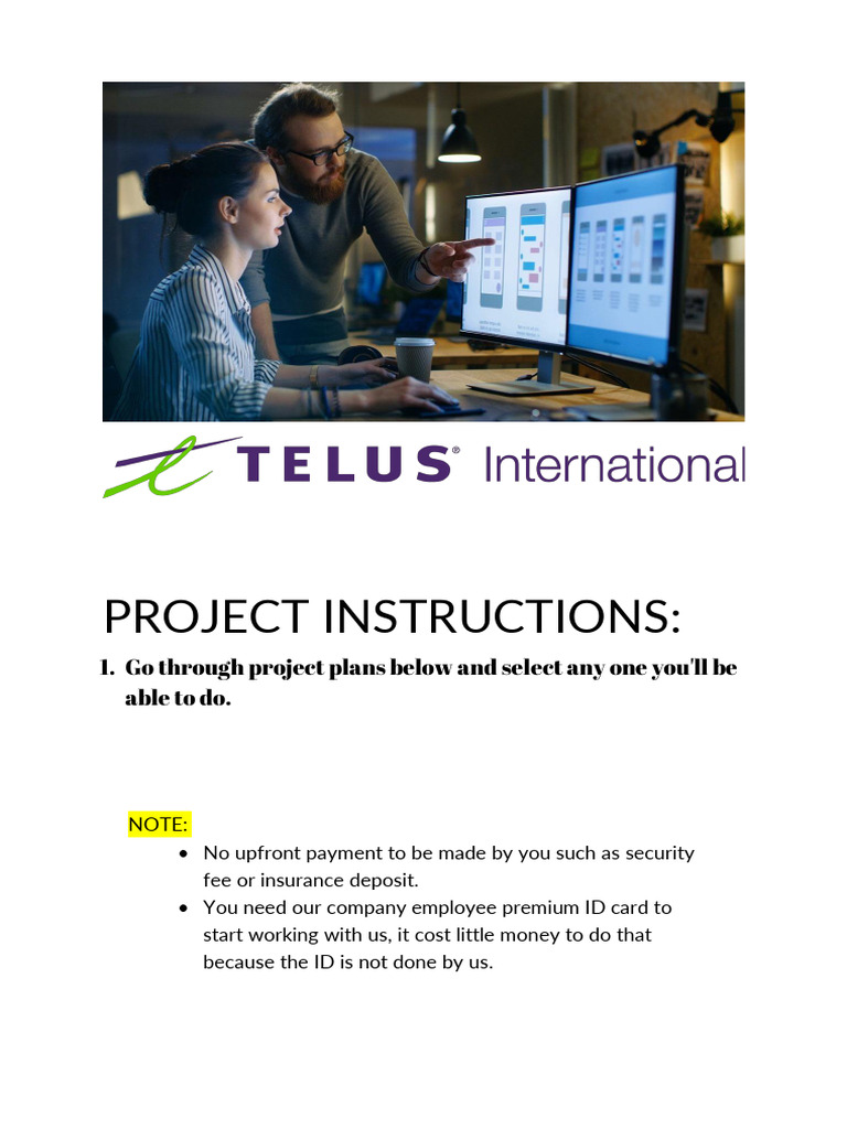 Telus Copy Typing | PDF