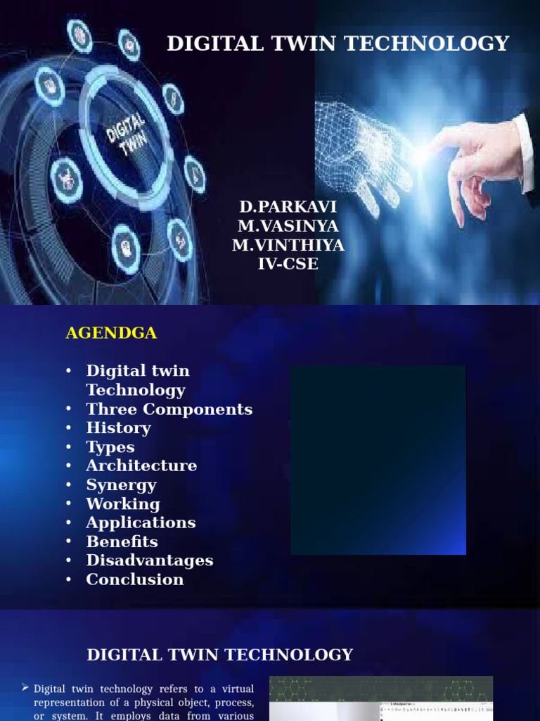 Digital Twin Technology | PDF