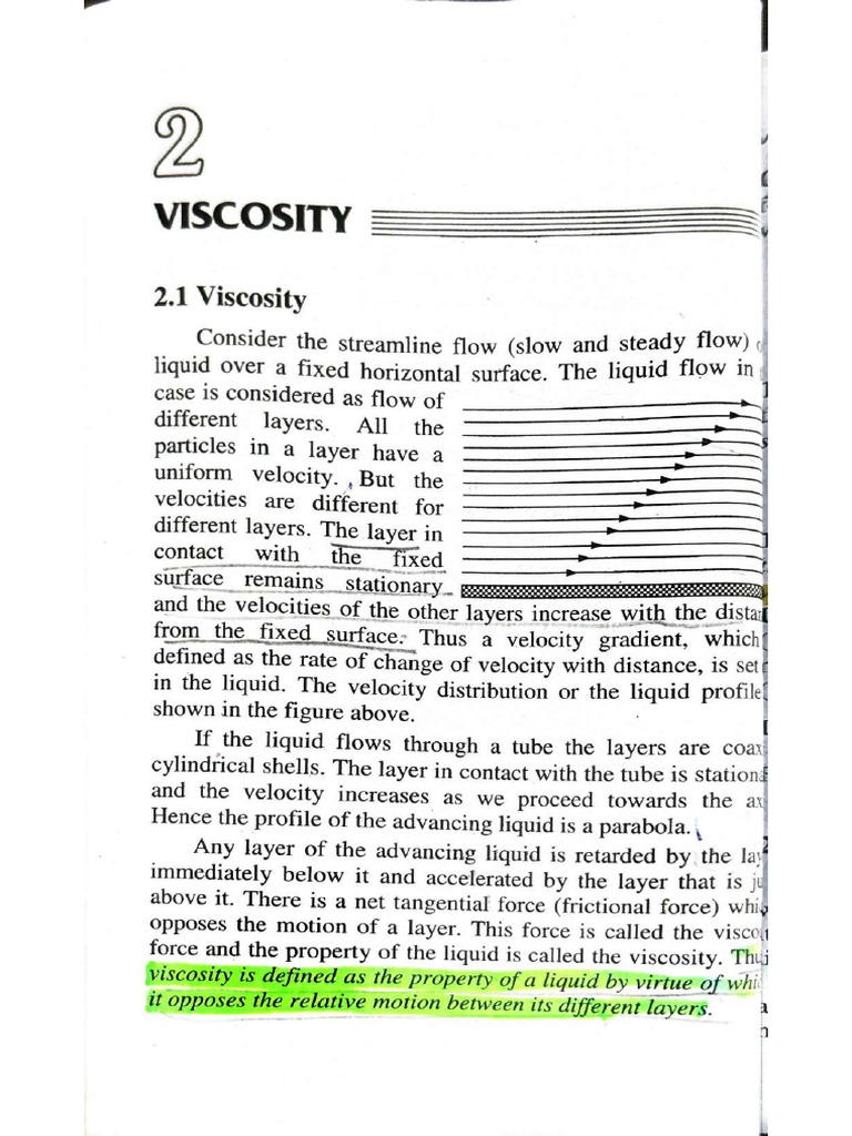 Viscosity | PDF