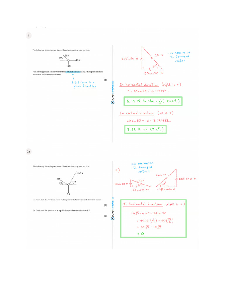 Further Forces & Newton's Laws Medium | PDF