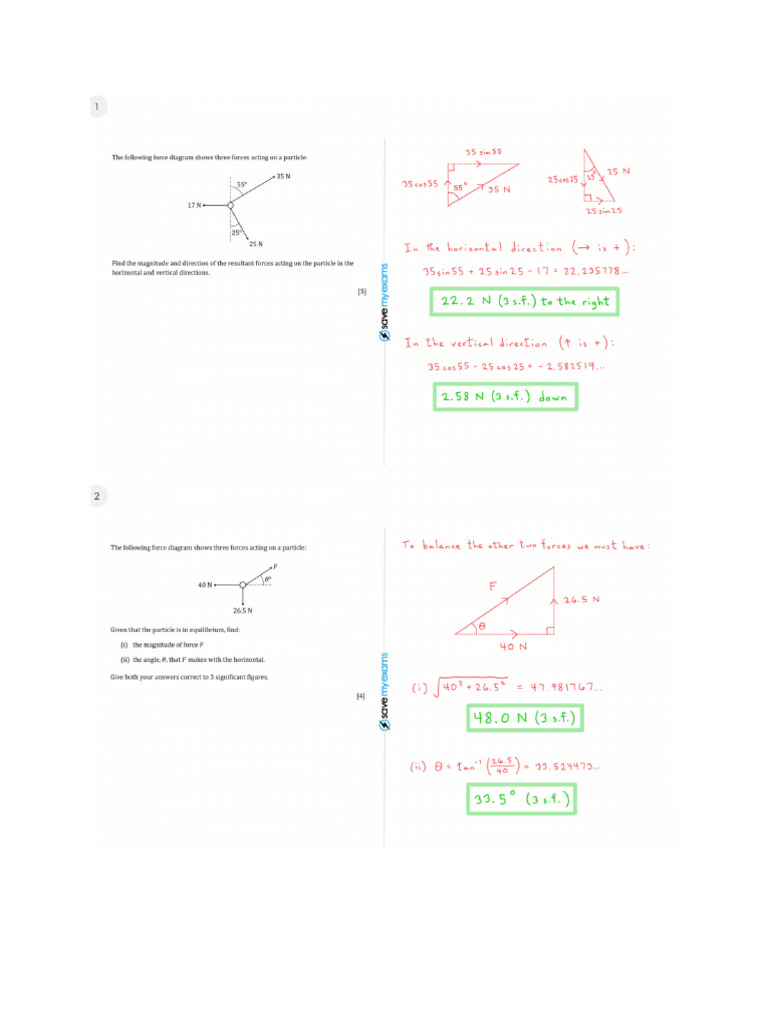 Further Forces & Newton's Laws Hard | PDF