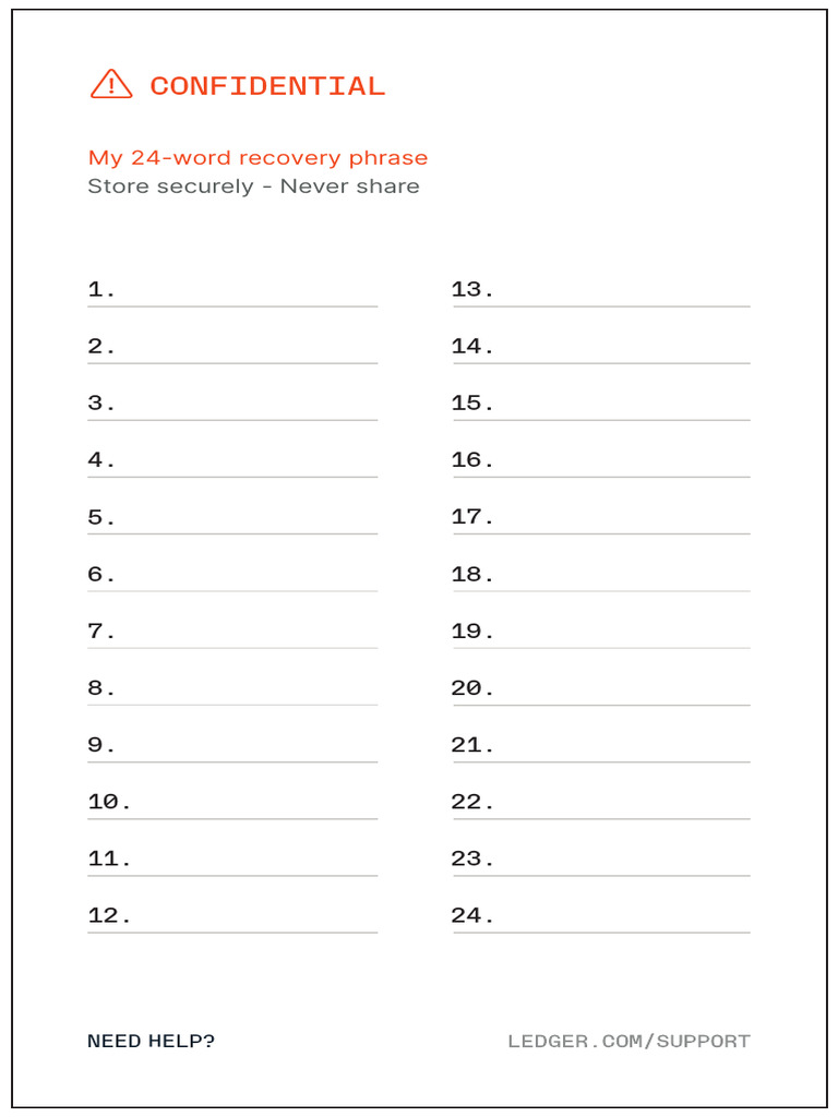 Recovery Sheet | PDF