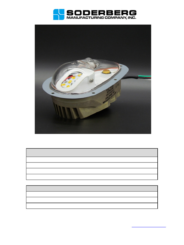 LED Navigation Light | PDF