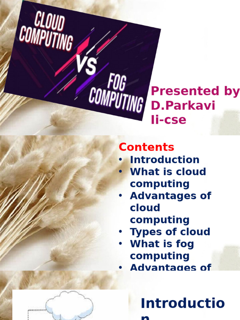 Cloud Vs Fog Computing | PDF Cloud Vs Fog Computing | PDF