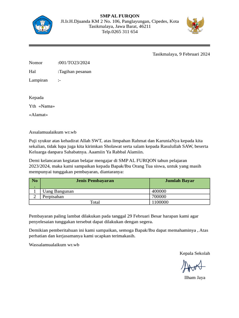 Tugas - Ilham Jaya Maulana - TO23 | PDF