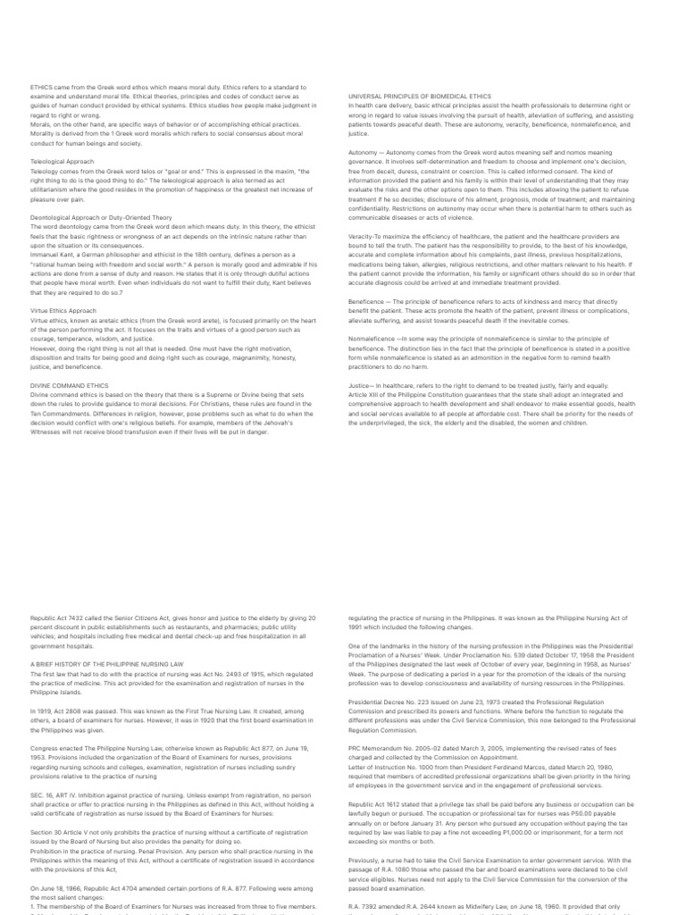 ETHICS Cvhjgvame From The Greek Word Ethos Which Means Moral Duty ...