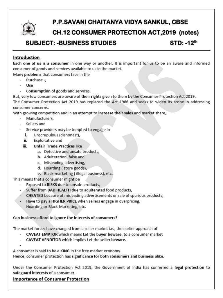 New CH.12 Notes | PDF