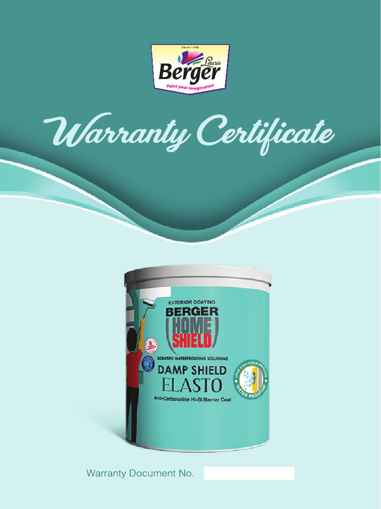 Damp Shield Elasto 8 Years Warranty VERTICAL | PDF