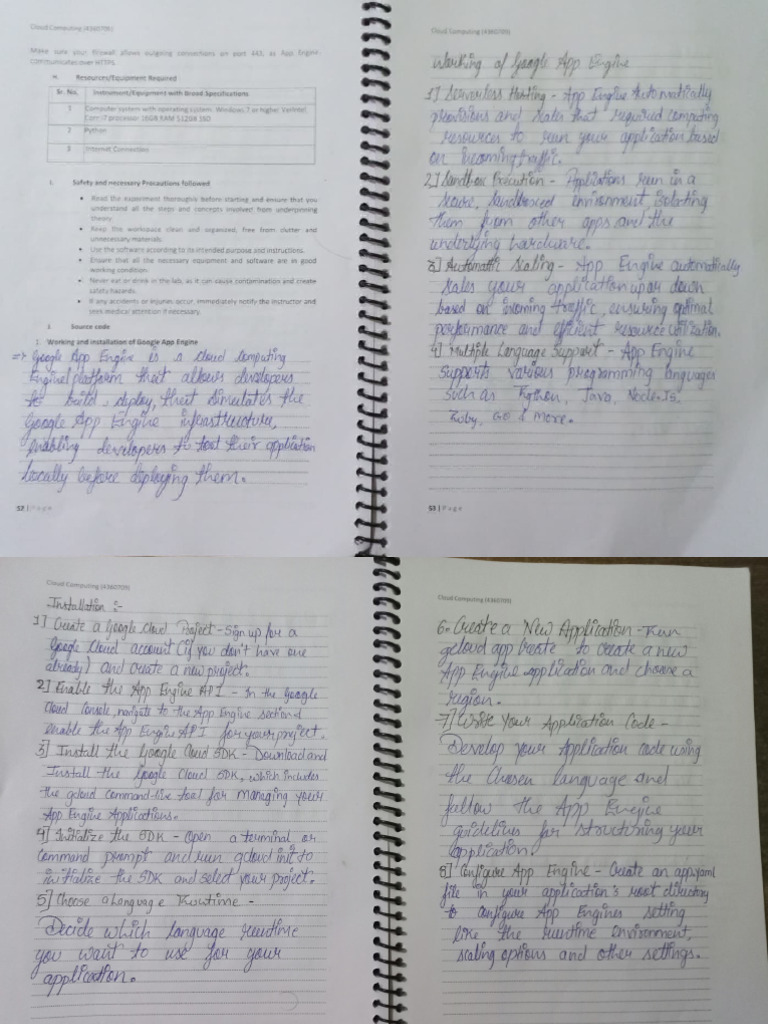 Practical 6 To 12 of Cloud Computing | PDF