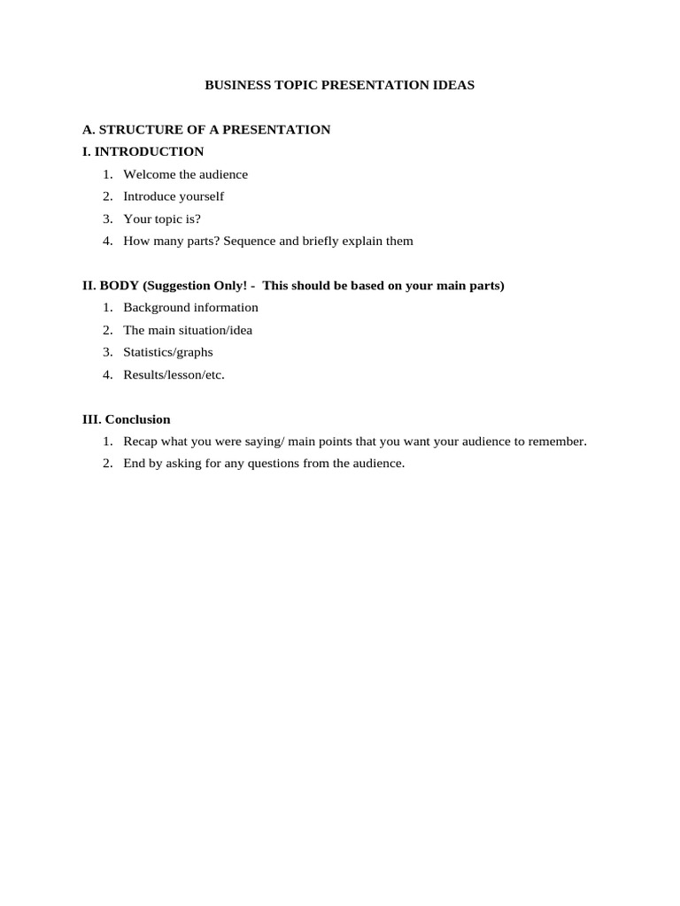 Presentation Handout | PDF