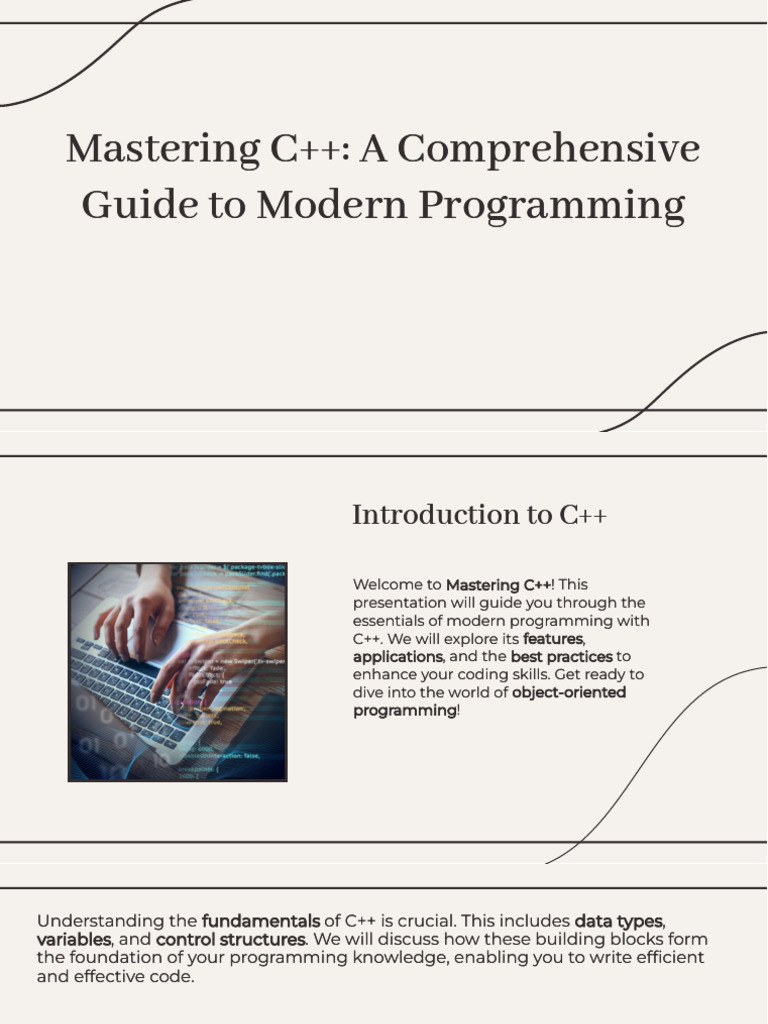 C A Comprehensive Guide To Modern Programming | PDF