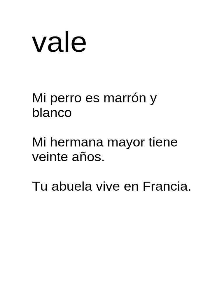 Vale | PDF