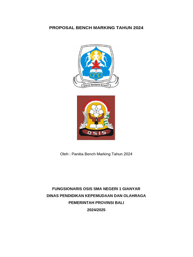 Proposal Bench Marking | PDF