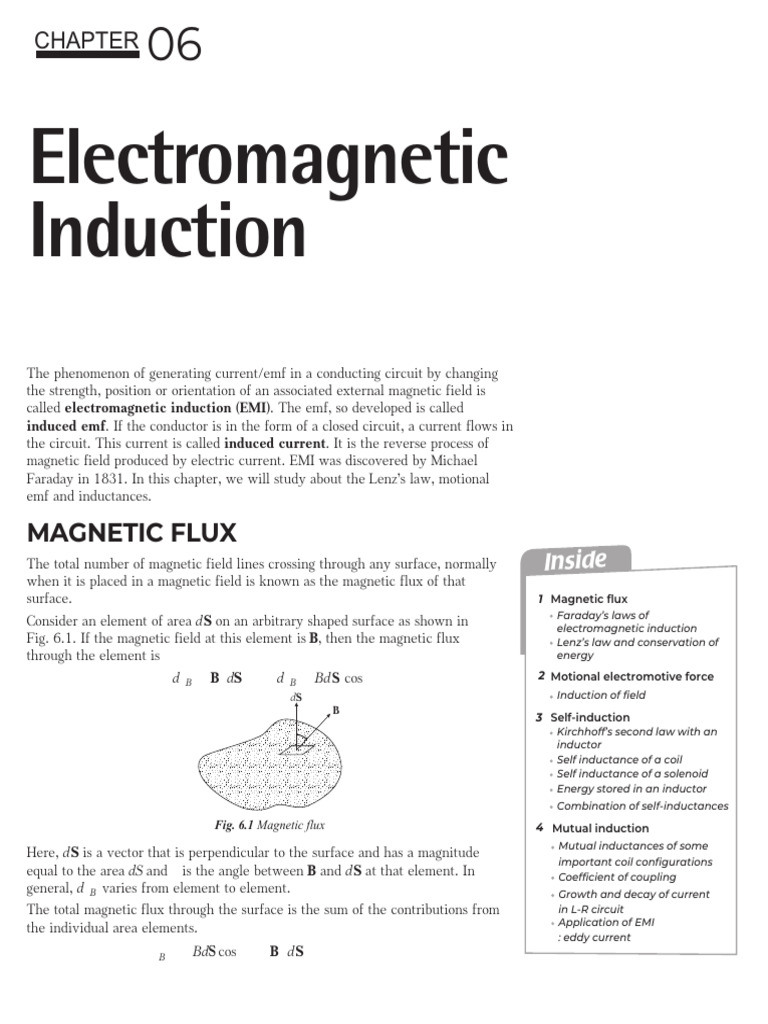 Electromagnetic Induction | PDF