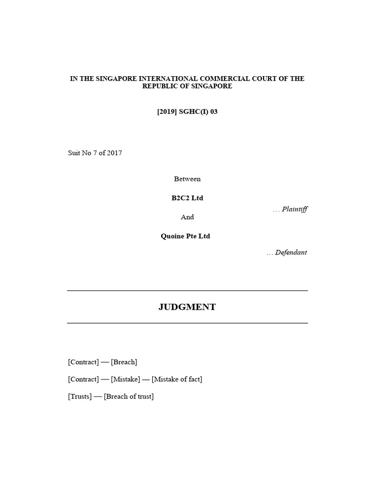 (2019) SGHC (I) 3 | PDF