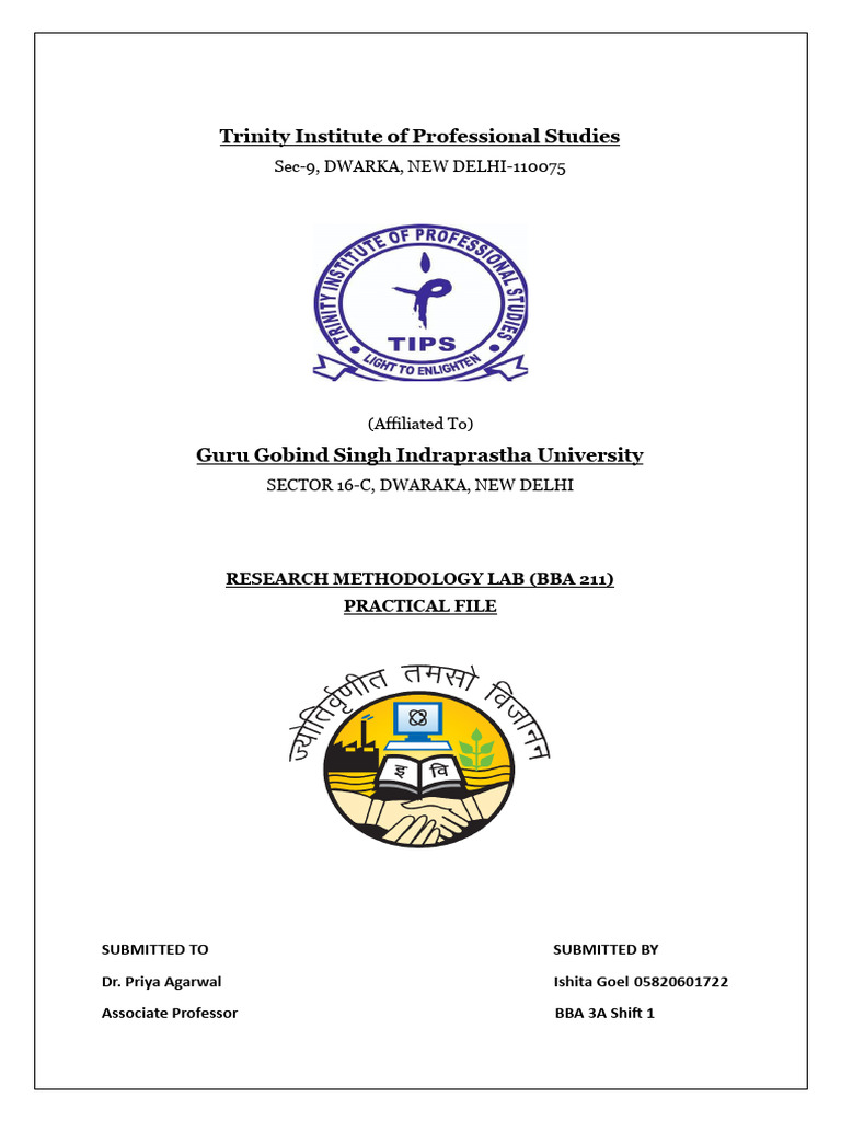 BRM Practical File | PDF