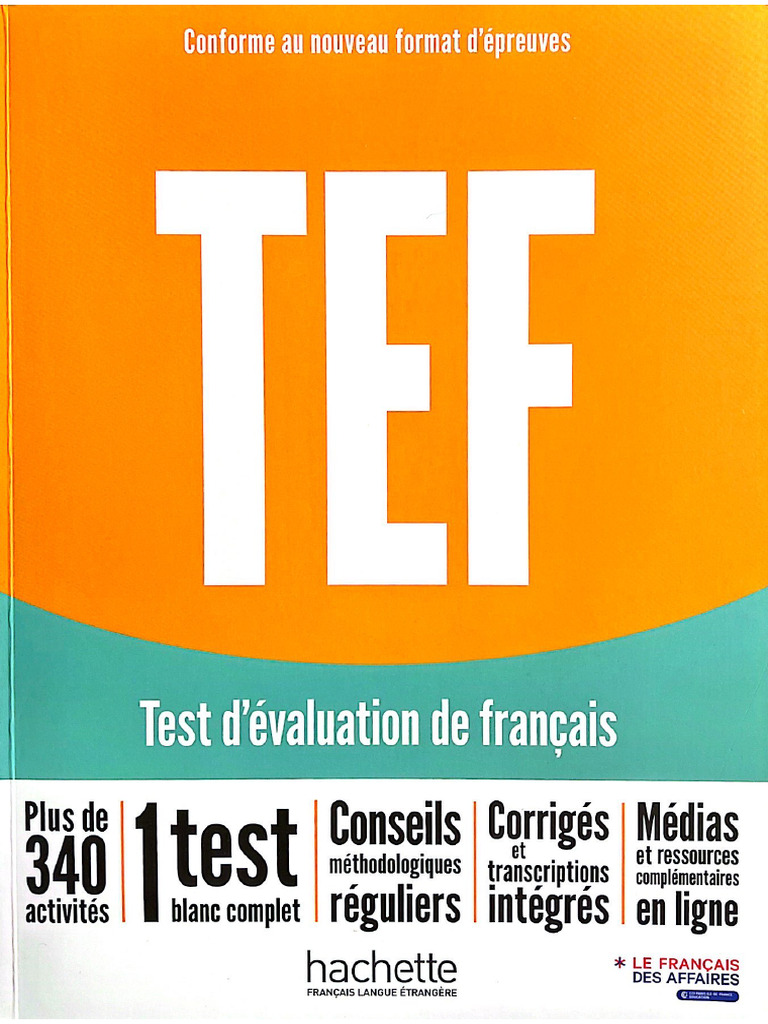 TEF Nouvelle Edition | PDF
