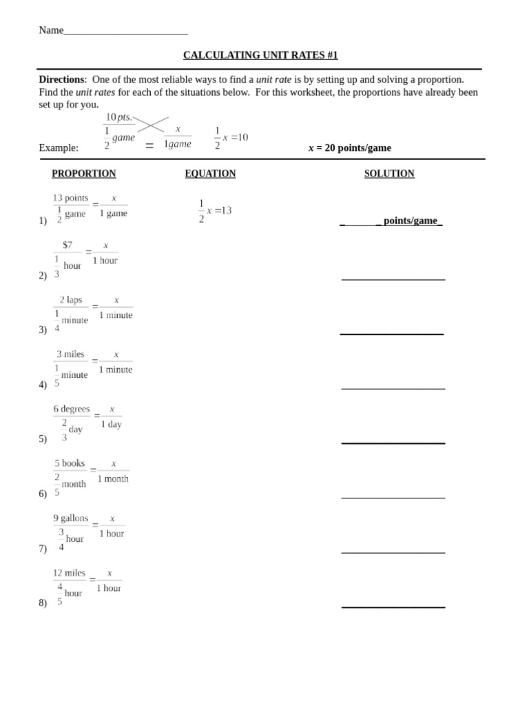 calculating-unit-rates-fractions-1 | PDF
