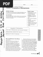 The Fertile Crescent Activity 3 | PDF | Mesopotamia | Sumer