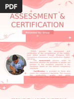 TESDA Certification & Assessment Guide | PDF | Certification ...